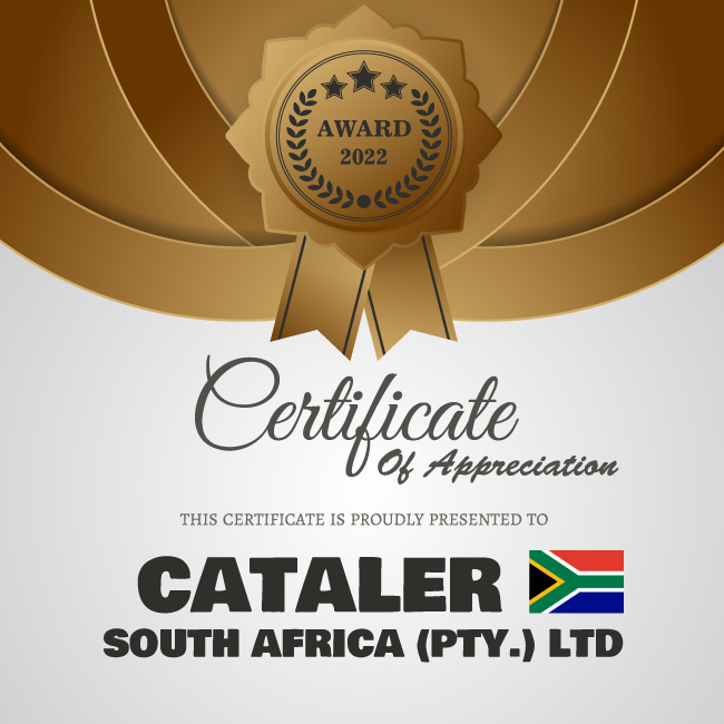 キャタラー南アフリカ、TSAM（トヨタ南ア）より感謝状を授受 | キャタラー